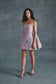 Alexandra Pijut Cloud Dress in Lilac Floral Taffeta